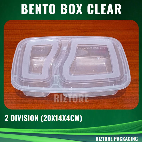 Clear Bento Box – Riztore Packaging