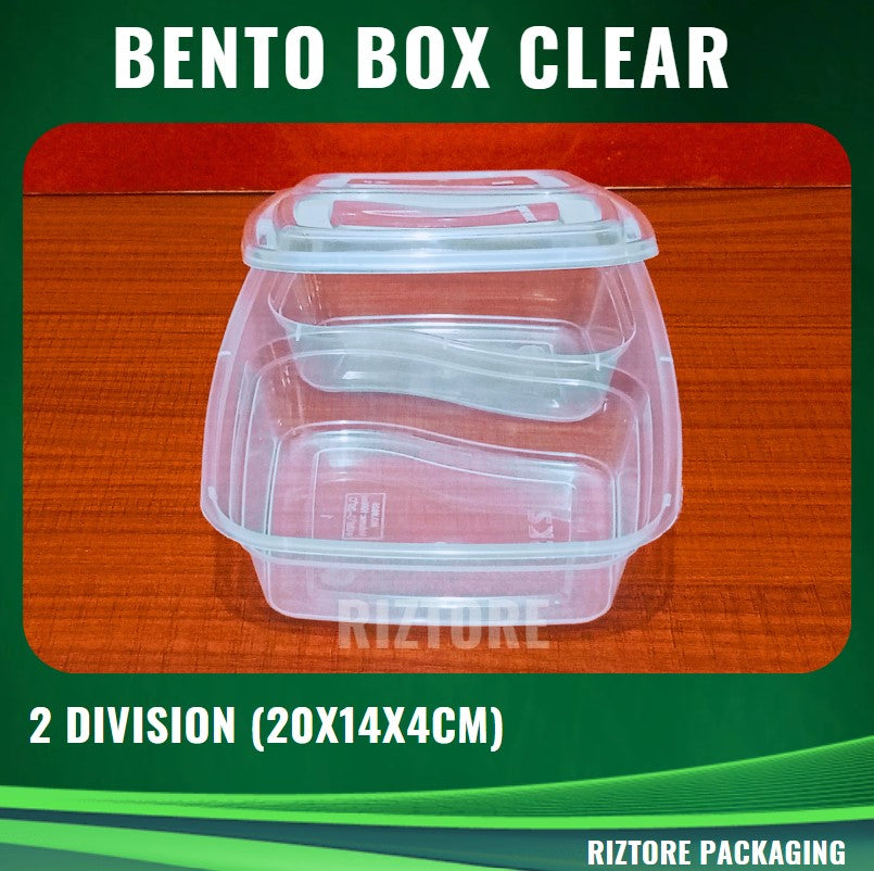 Clear Bento Box – Riztore Packaging