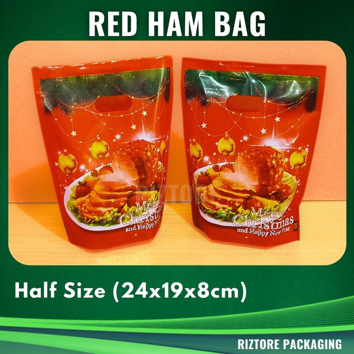 Christmas Ham Bag / Pouch Half Size 50pcs – Riztore Packaging