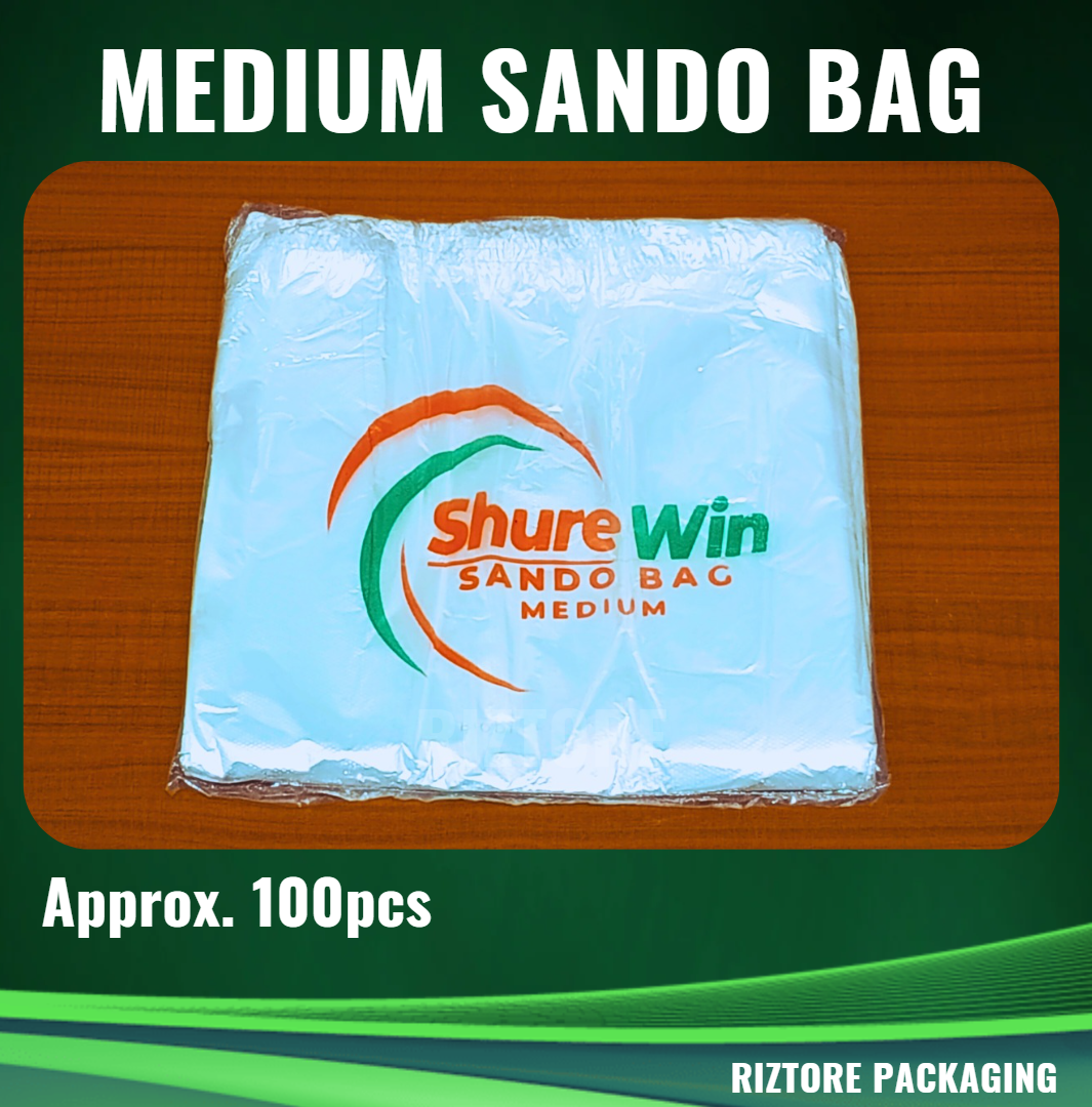 Transparent Sando Bag Mini, Tiny, Medium, Large, XL – Riztore Packaging