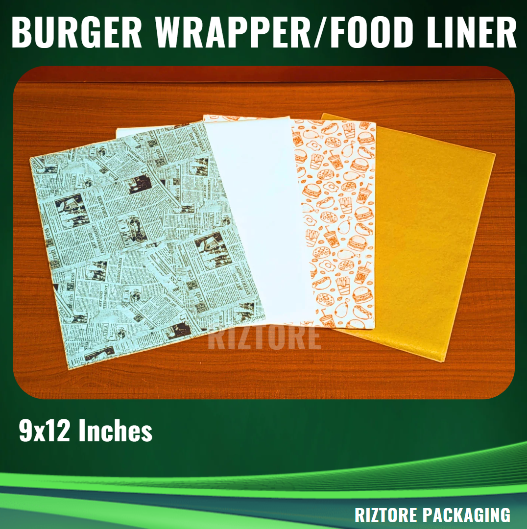 [Pack] Rice Wrapper/Food Liner 9x12" – Riztore Packaging