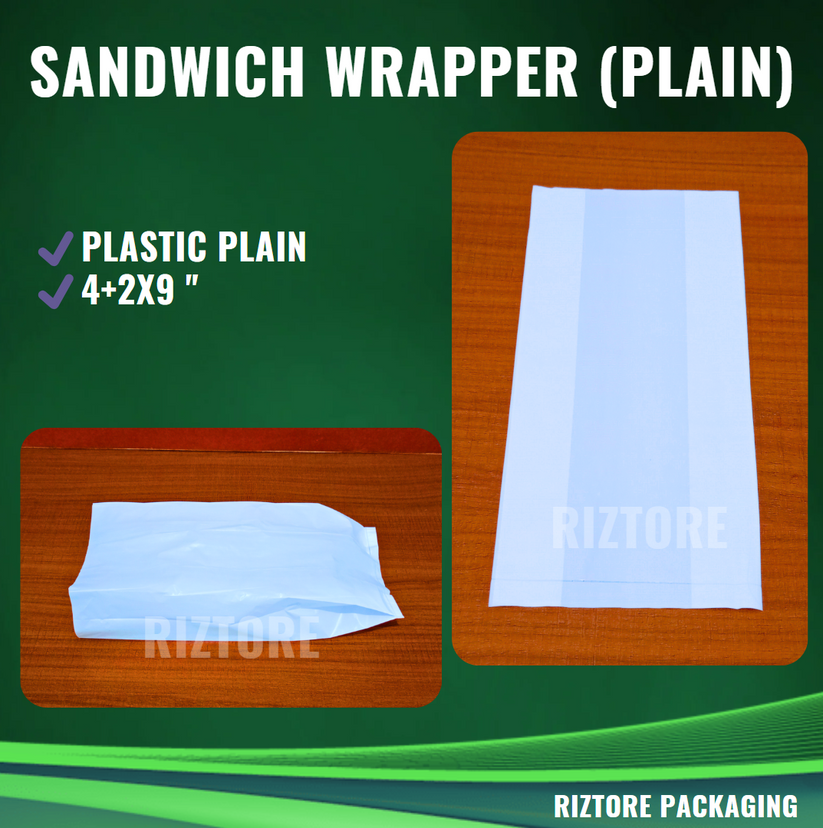 Sandwich Wrapper (Plastic) – Riztore Packaging